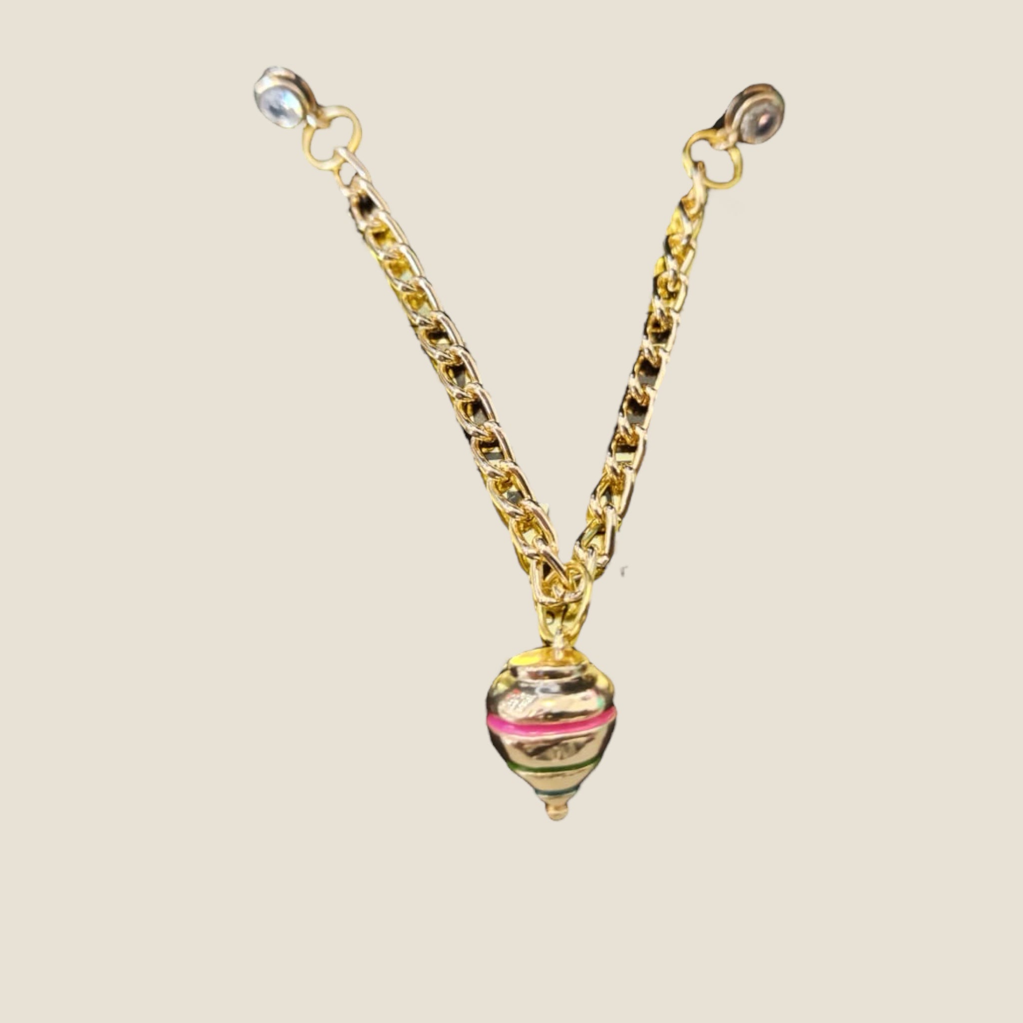 Pin con cadena Trompo Clásico – King Pin mx