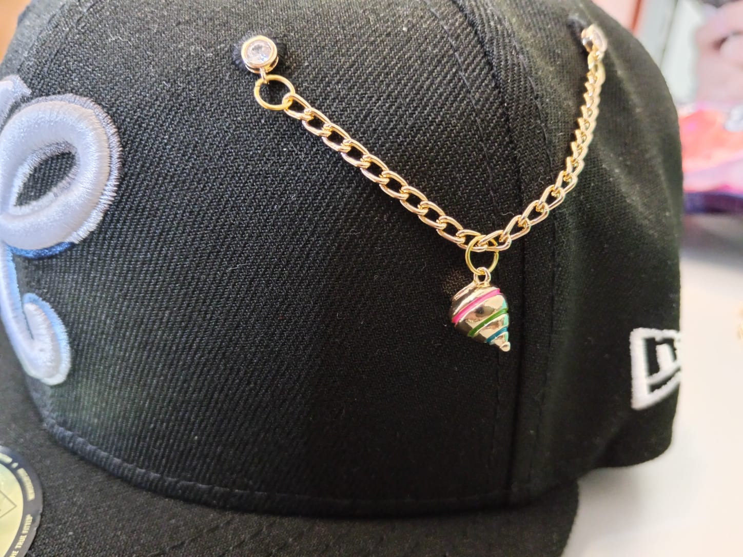 Pin con cadena Trompo Clásico – King Pin mx