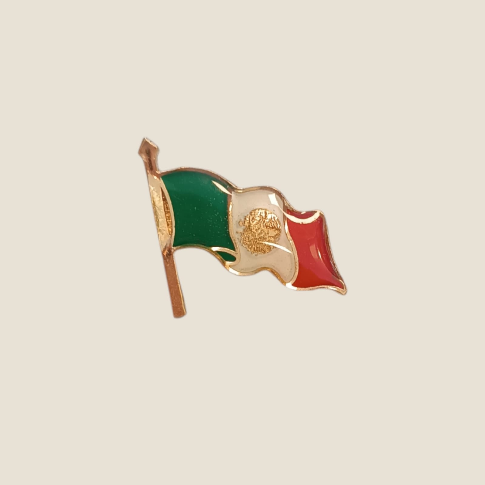 Pin Bandera de México con Resina – King Pin mx